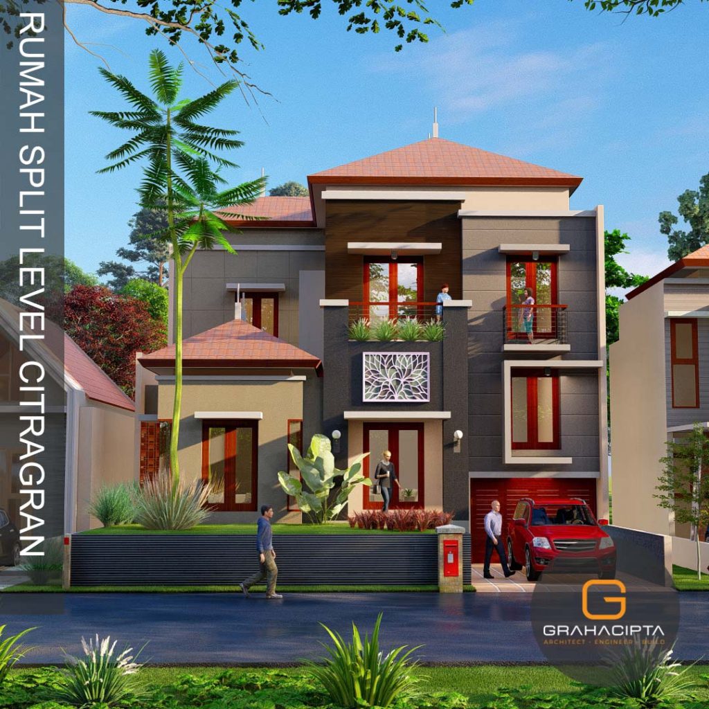 Rumah-Split-Level-2,5-Lantai,-Cozy-Living-at-Citragran-Cibubur ...